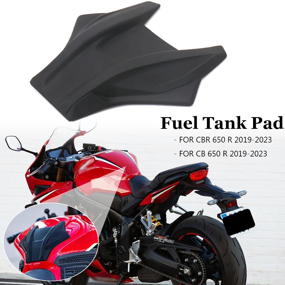 Motorcycle-Accessories-Black-Fuel-Oil-Tank-Pad-Protector-Upper-Decals ...
