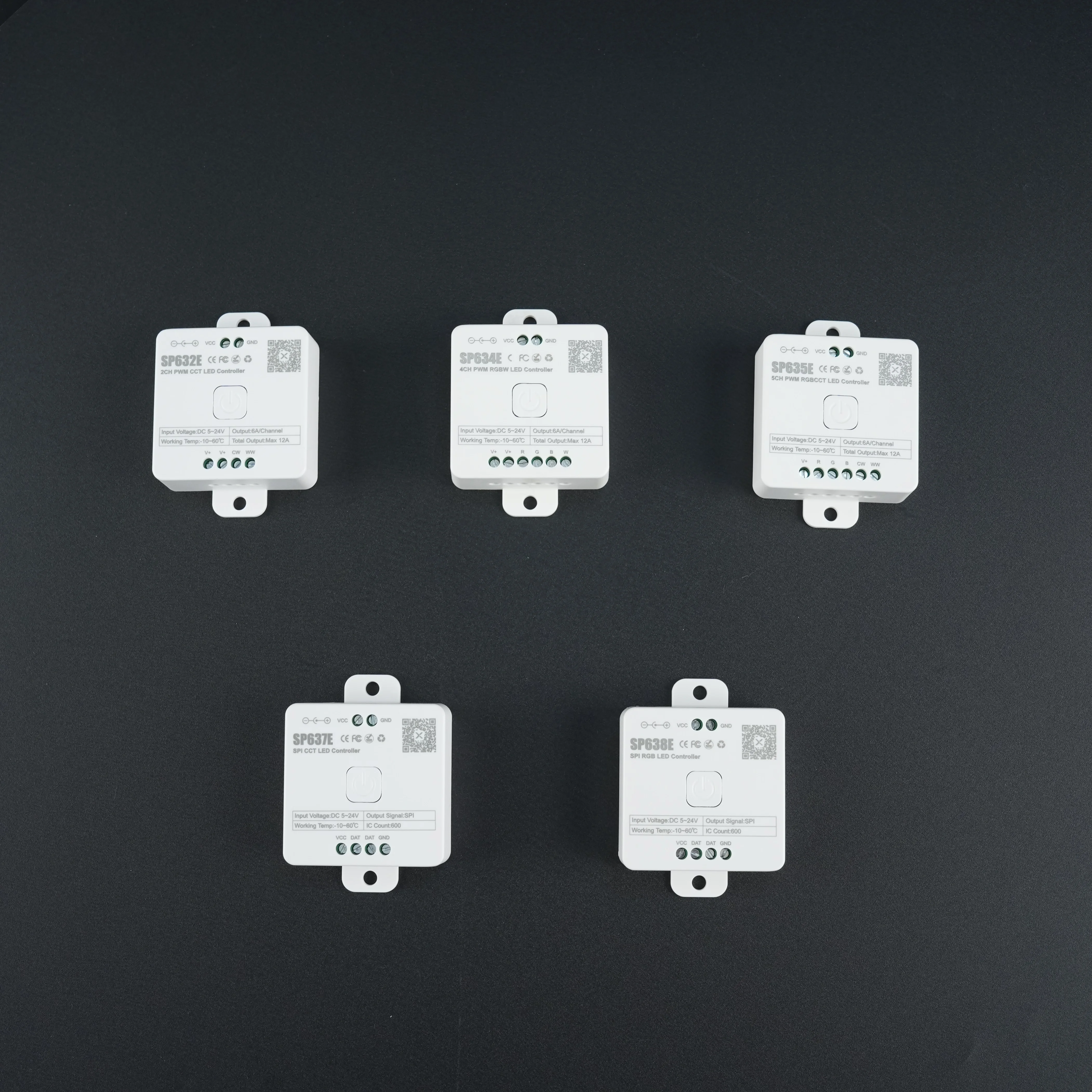 WS2812-Led-Strip-Lights-Controller-with-Bluetooth-SP632E-SP634E-SP635E ...