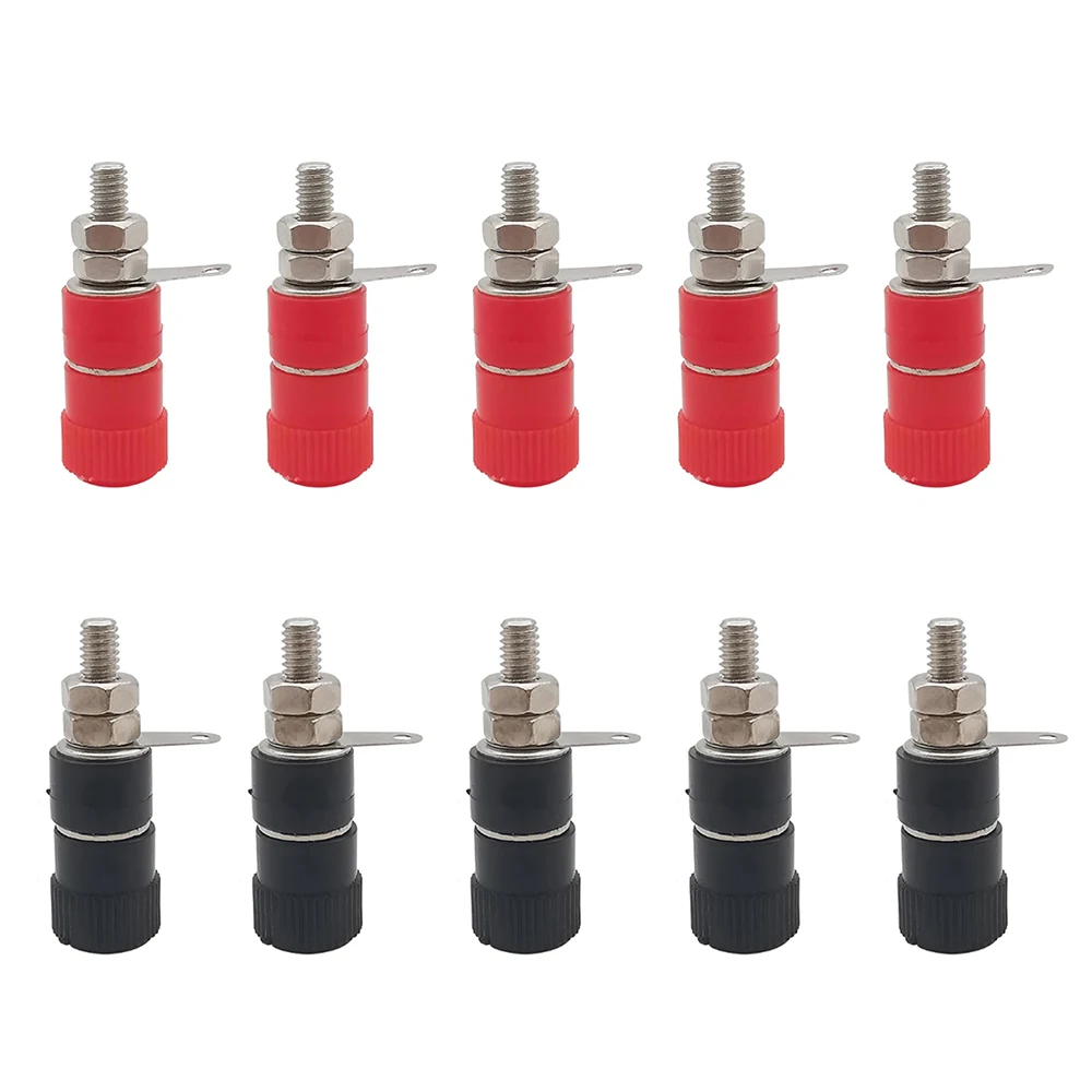 10Pcs-4mm-Banana-Binding-Post-Terminal-Connectors-Banana-Plug-Jack ...