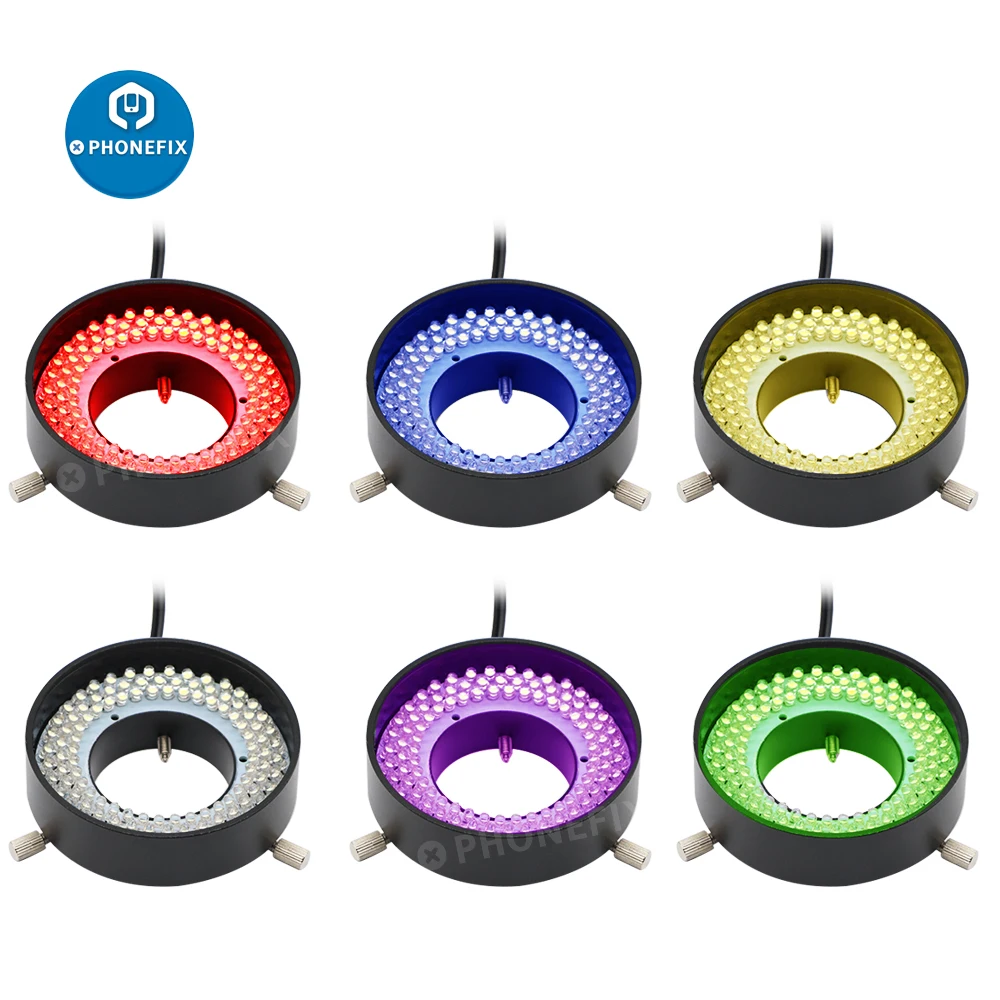 108-LED-Ring-Light-illuminator-Lamp-Machine-Vision-Light-Source-For ...