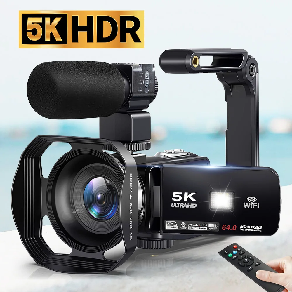 5K-Ultra-HD-Digital-Camera-60FPS-18X-Zoom-3-Inch-LCD-Touch-Screen-Video ...