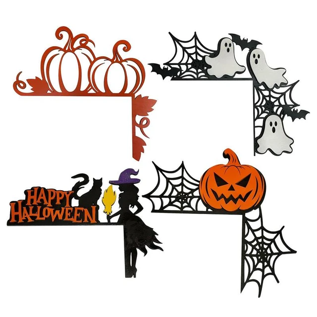 Halloween Corner Border Clipart