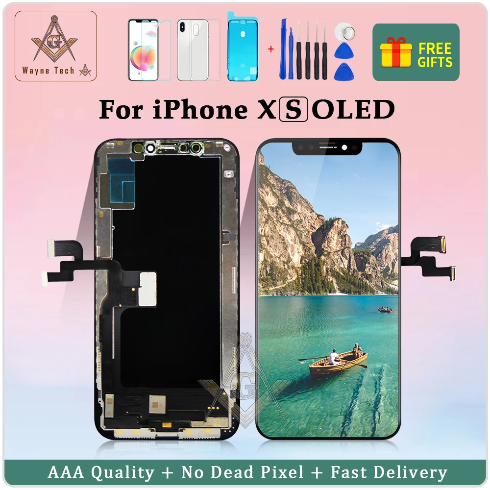 Aaa Oled Quality Lcd Screen For Iphone X Xr Xs Max Amoled Display ...