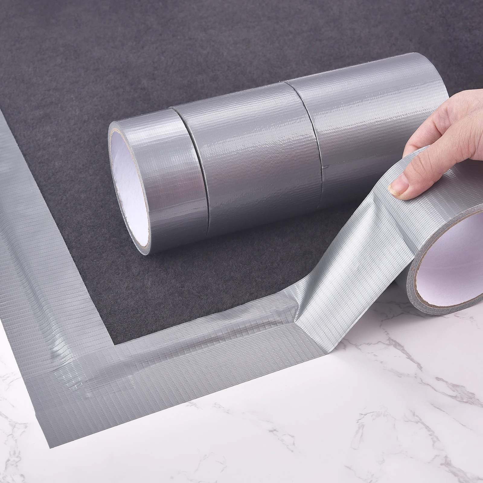 Super-Sticky-Cloth-Duct-Tape-Carpet-Binding-Floor-Waterproof-Heavy-Duty ...