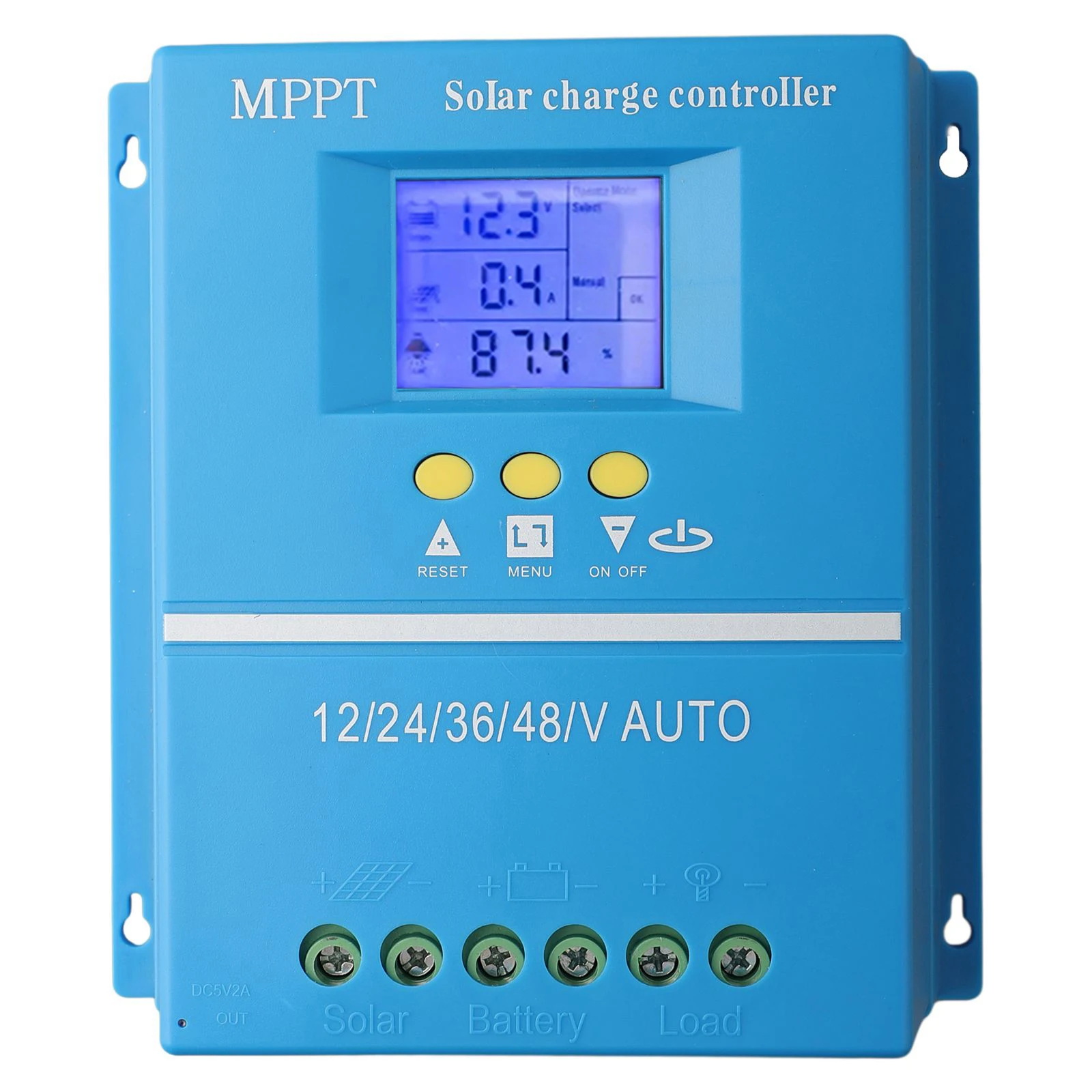60A-80A-100A-12V-48V-MPPT-Solar-Charge-Controller-PV-Charger-Controller ...