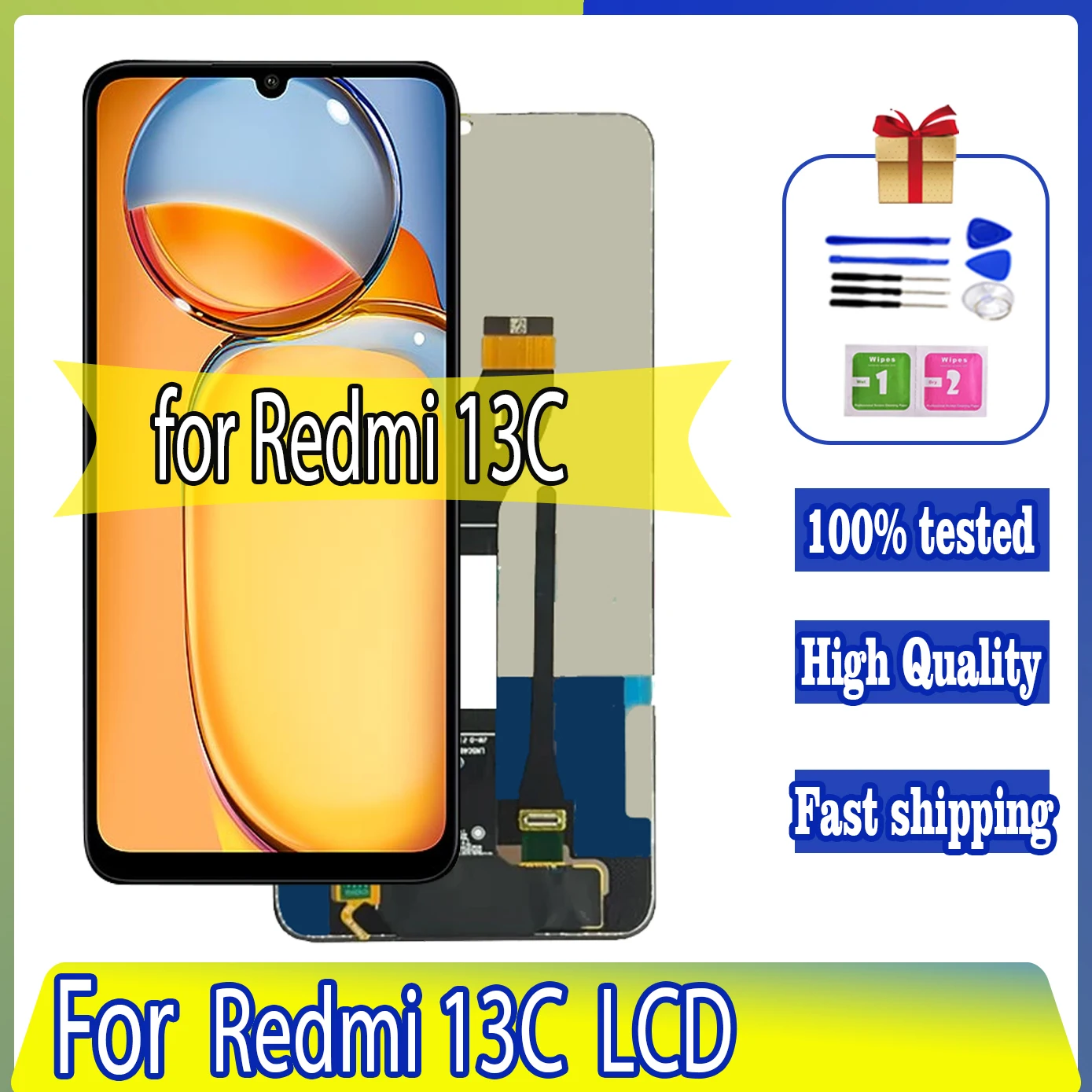 Pantalla-t-ctil-LCD-de-6-74-pulgadas-para-Xiaomi-Redmi-13C-montaje-de ...