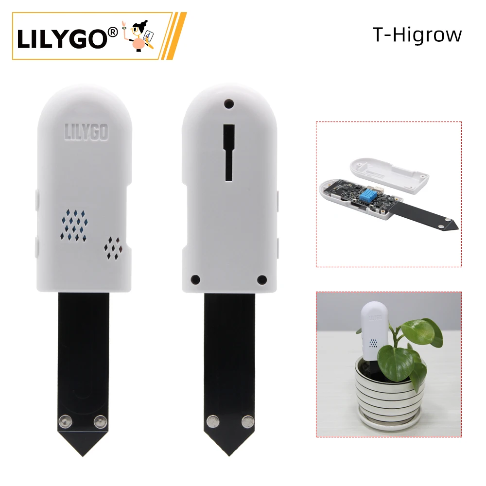 Lilygo® T-higrow Esp32 Soil Tester Dht11 Bem280 Garden Flowers ...