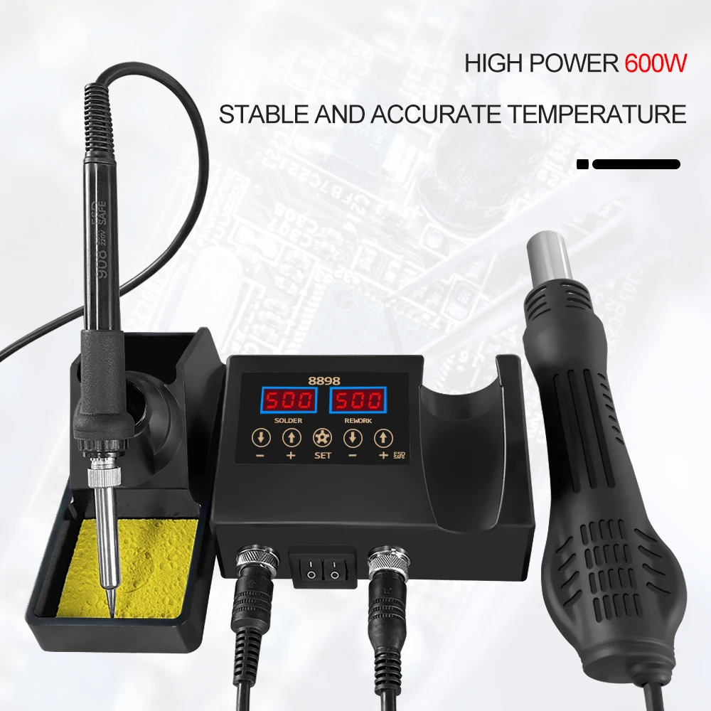 2-In-1-600w-Digital-Soldering-Station-Lcd-Display-Welding-Rework ...