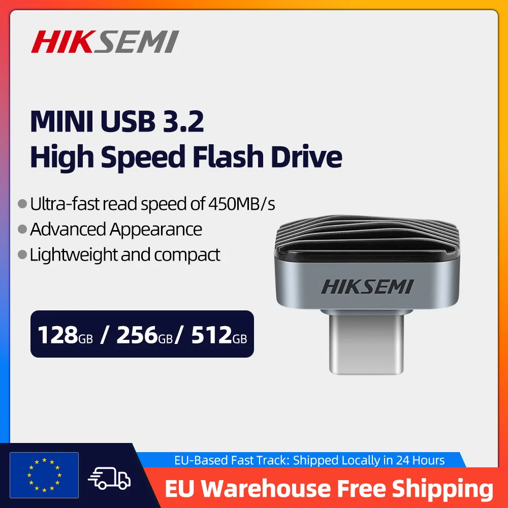 HIKSEMI Externe SSD 128 GB 256 GB 512 GB Solid-State-Laufwerk USB3.2 ...