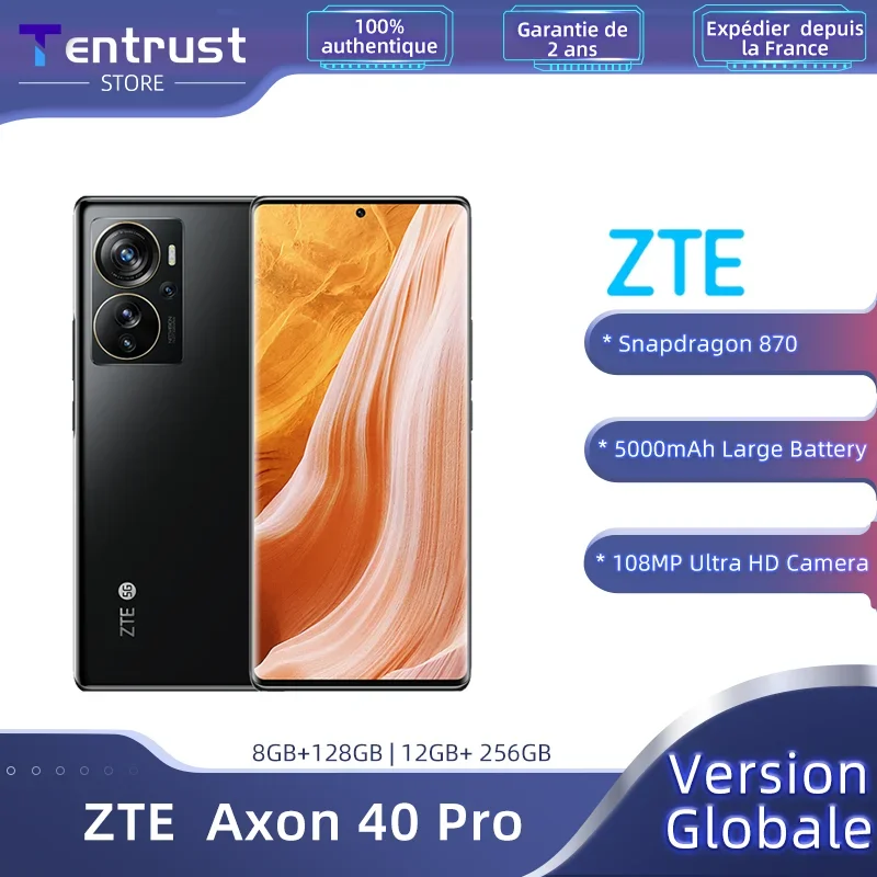 Global-Version-ZTE-Axon-40-Pro-5G-Smartphone-6-67-144Hz-AMOLED-Curved ...