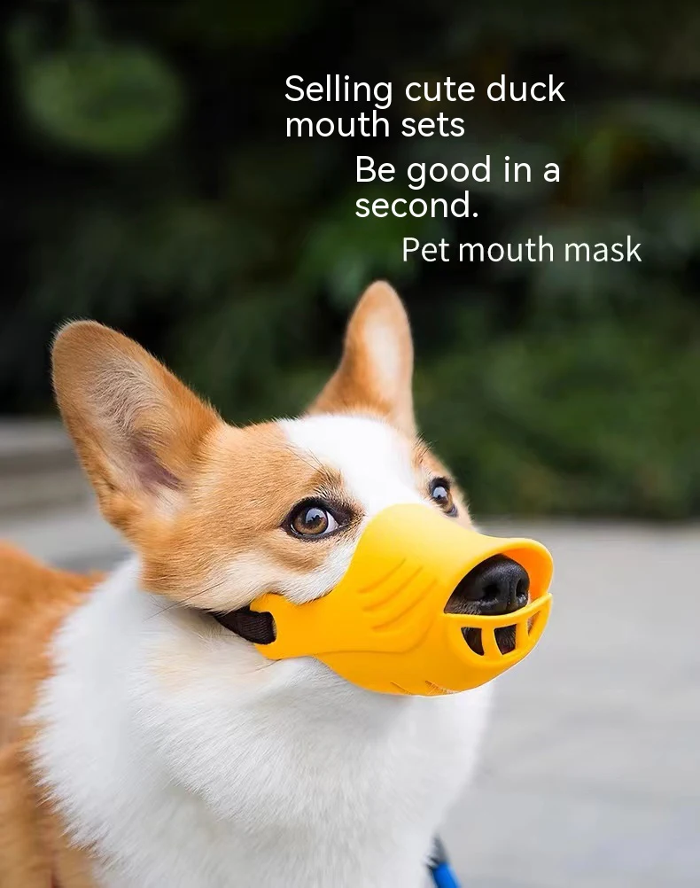 Dog-muzzle-anti-bite-anti-barking-anti-eating-dog-mask-mouth-mask ...