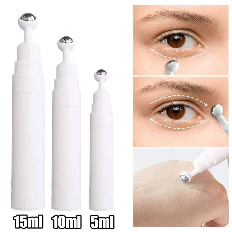 5-10-15ml-Eye-Cream-Roller-With-Steel-Ball-Empty-Refillable-Lotion ...