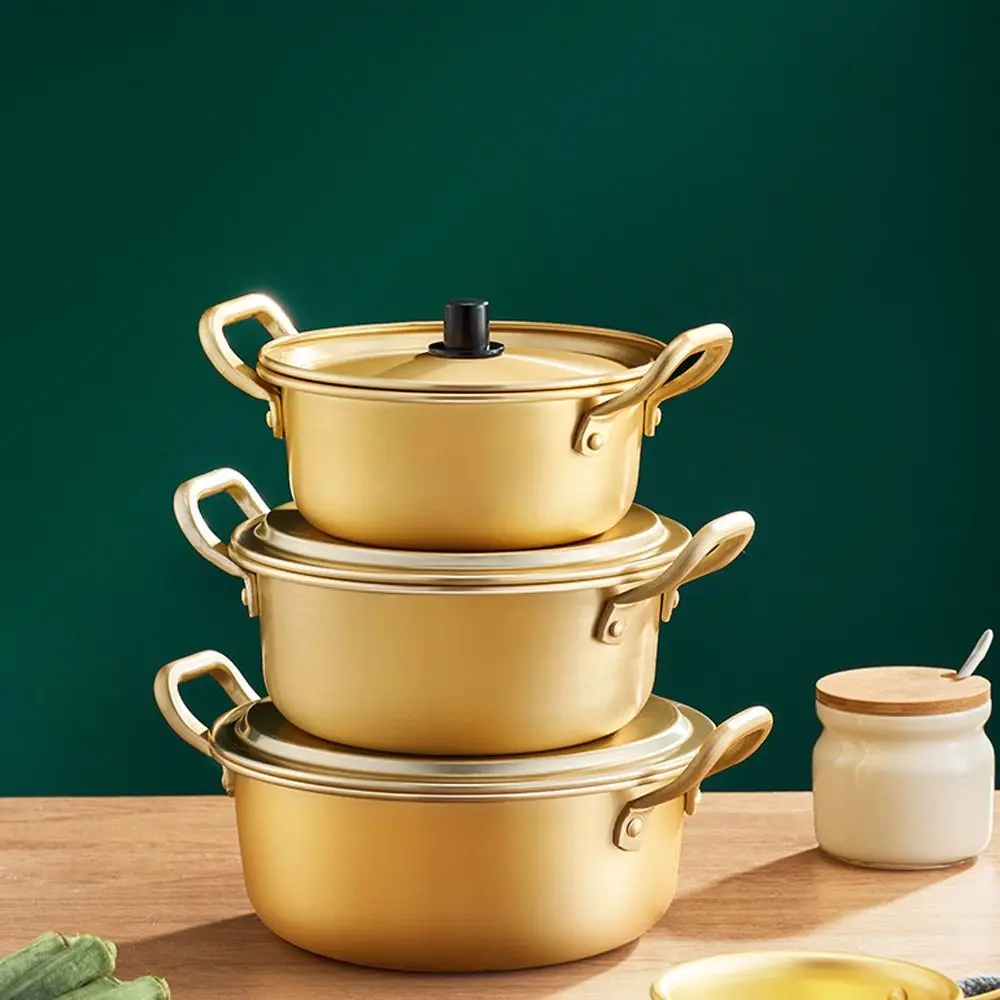 Korean-Ramen-Noodles-Pot-Aluminum-Soup-Pot-With-Lid-Noodles-Milk-Egg ...