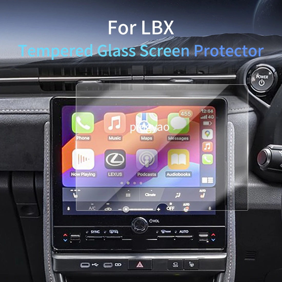 Car-Sticker-Screen-Protector-Navigation-Display-Tempered-Glass ...