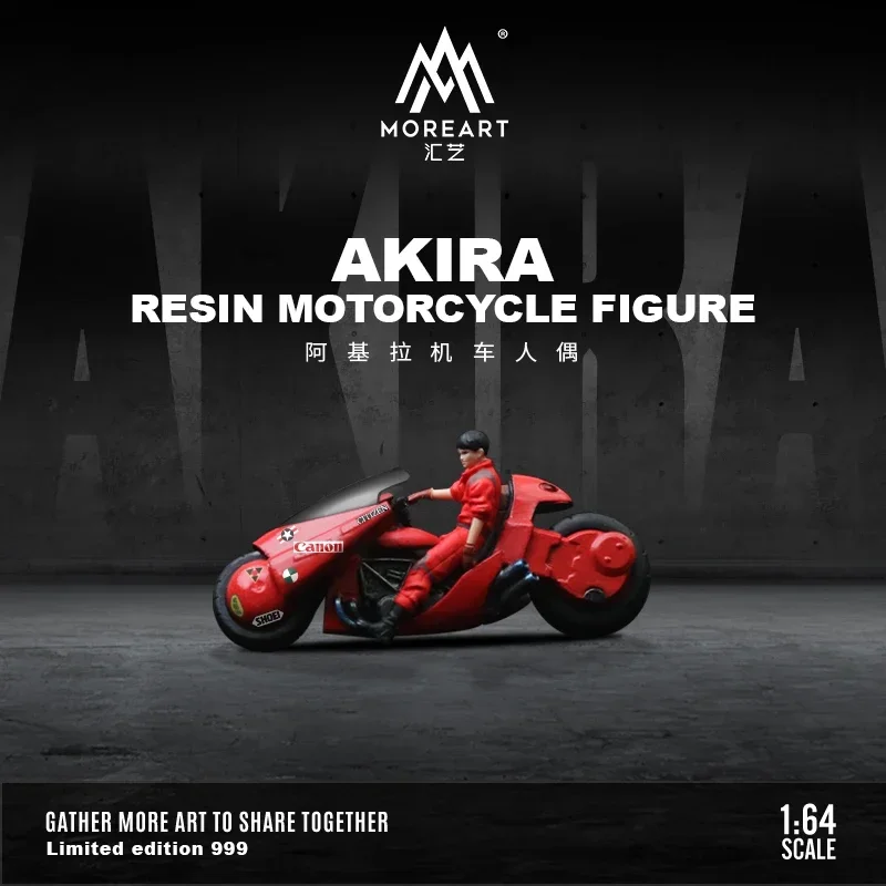 More Art Timemirco 1:64 Akira locomotive Blueorange Figure set