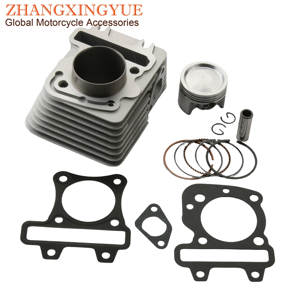 Scooter-49mm-80cc-Racing-Cylinder-Block-Kit-For-Piaggio-Fly-50-Liberty ...