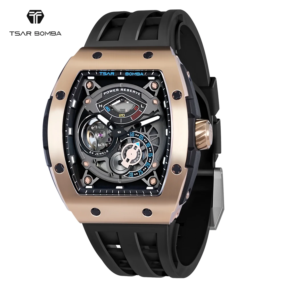 TSAR BOMBA 2022 New Men Automatic Watches Luxury Wristwatch Sapphire ...