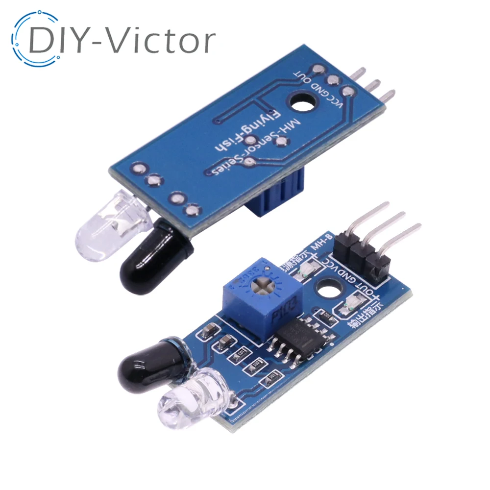 New-Smart-Electronics-Sensor-Smart-Car-Robot-Reflective-Photoelectric ...