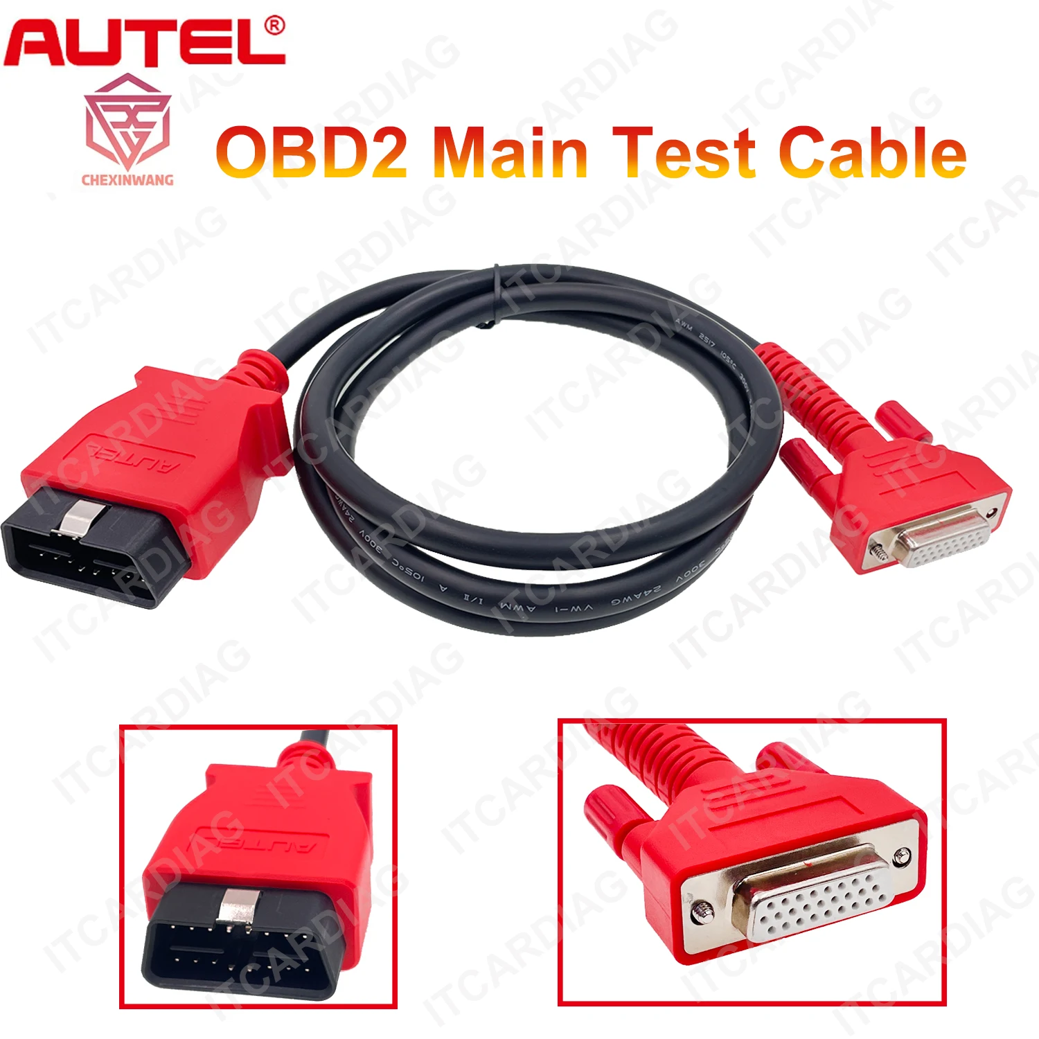Autel-OBD2-Main-Cable-Diagnostic-Cable-for-Autel-MaxiSys-MS908-PRO ...