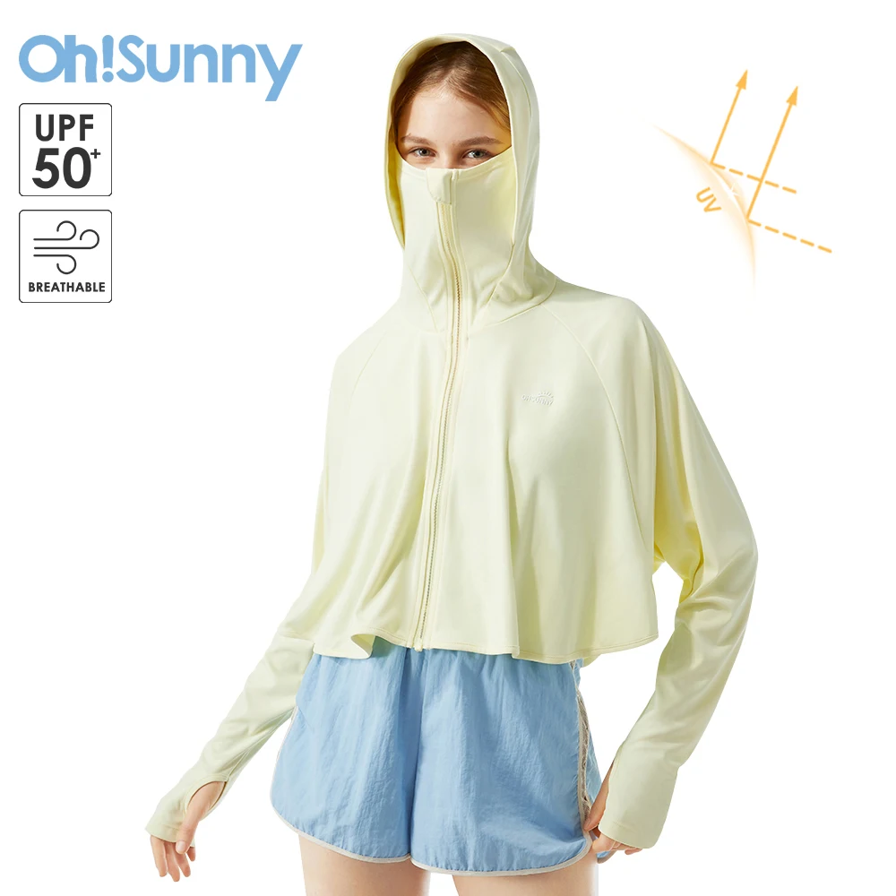 OhSunny-Cycling-Jacket-with-Face-Cover-Hooded-Batwing-Long-Sleeve-Capes ...