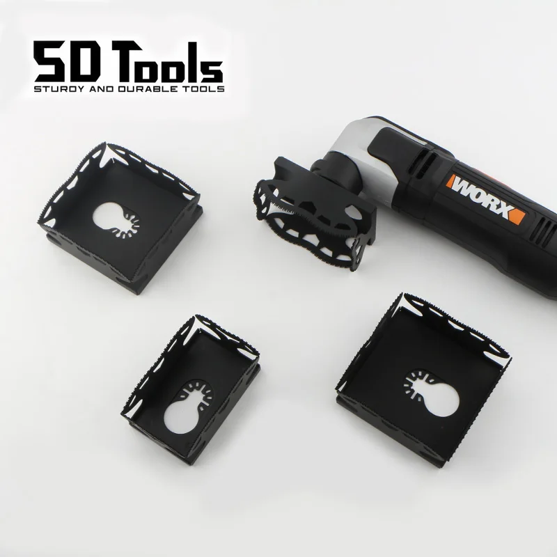 Square Slot Cutter Square Hole Saw Blade For Woodworking Electrical ...