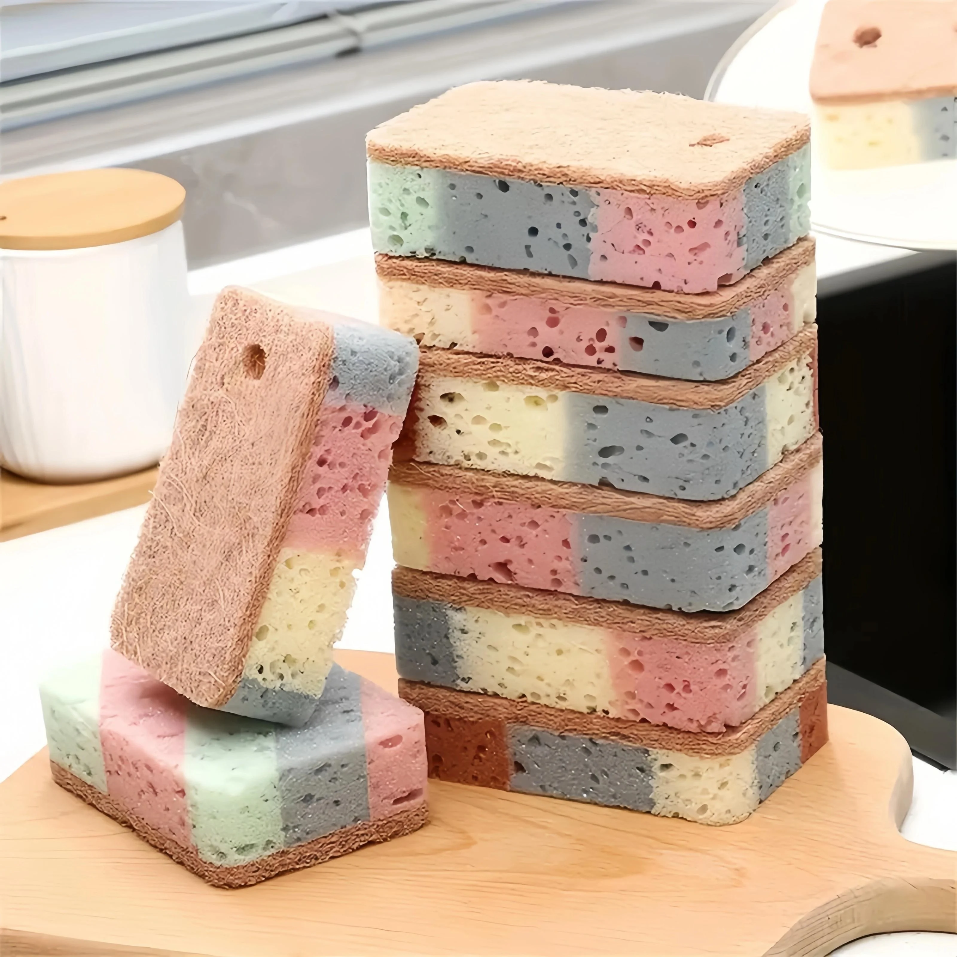 5pcs-Multi-Purpose-Kitchen-Cleaning-Sponges-Double-Sided-Super ...