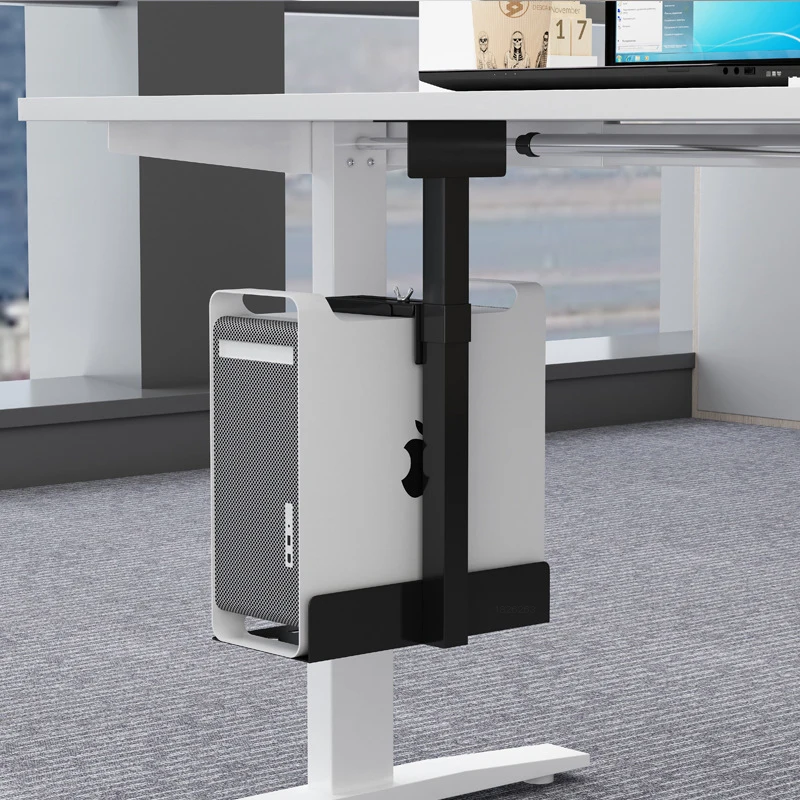 Universal-PC-Case-Holder-Under-Desk-Wall-Side-CPU-Stand-Lift-Adjustable ...