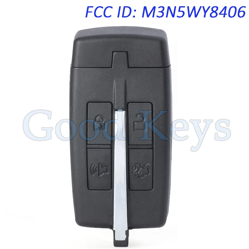 KEYECU M3N5WY8406 Remote Key Fob for Ford Taurus for Lincoln MKS MKT 09 ...
