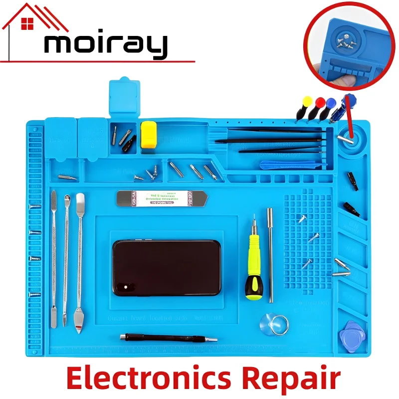 Antistatic-ESD-Soldering-Mat-for-Bga-Rework-Station-Large-Ipad-Repair ...