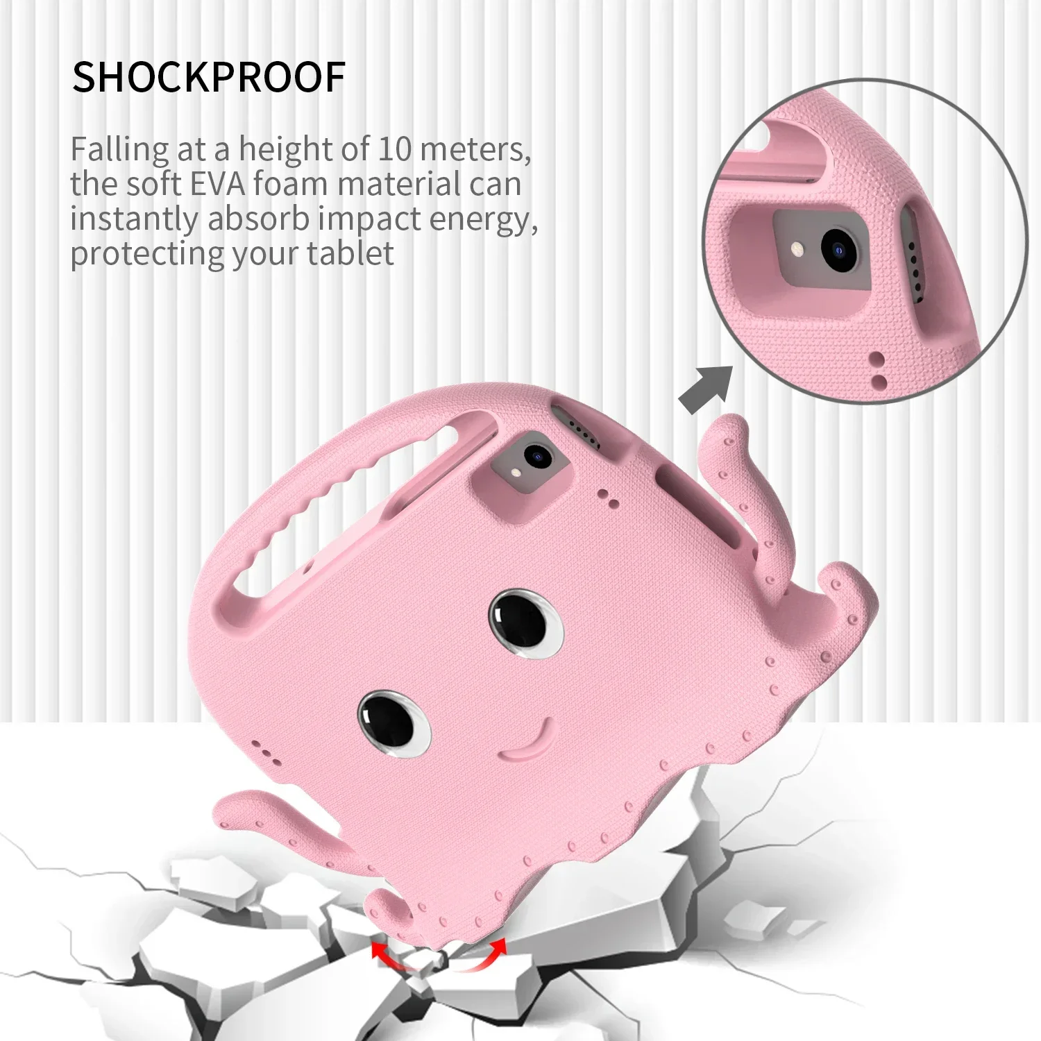 EVA Kids Shockproof Cartoon Tablet Case - Vibrant and Durable Cover for ...