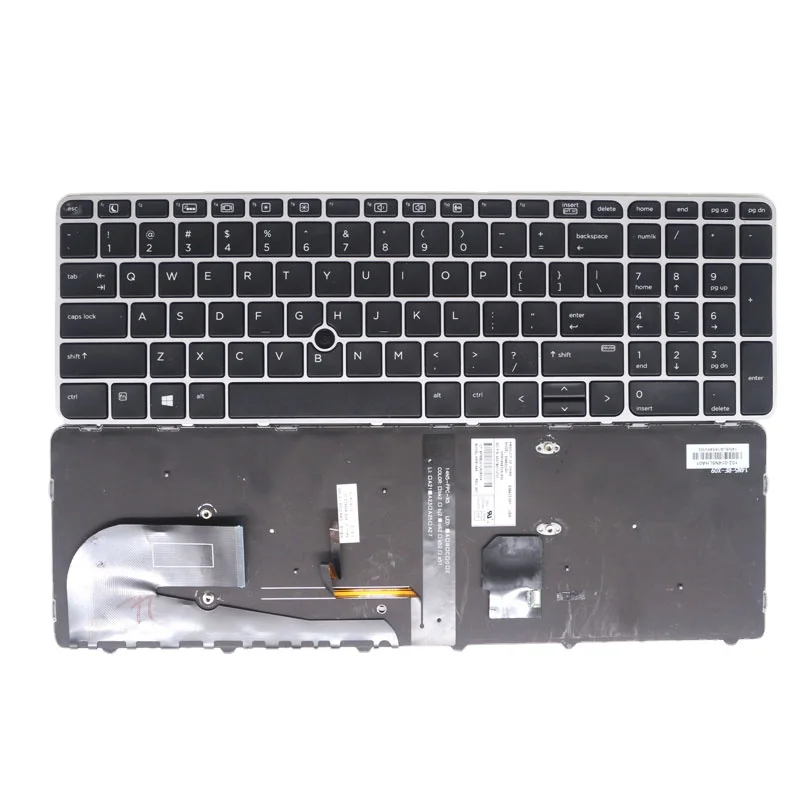 Replacement-US-Backlight-Keyboard-For-HP-EliteBook-850-G3-850-G4-755-G3 ...