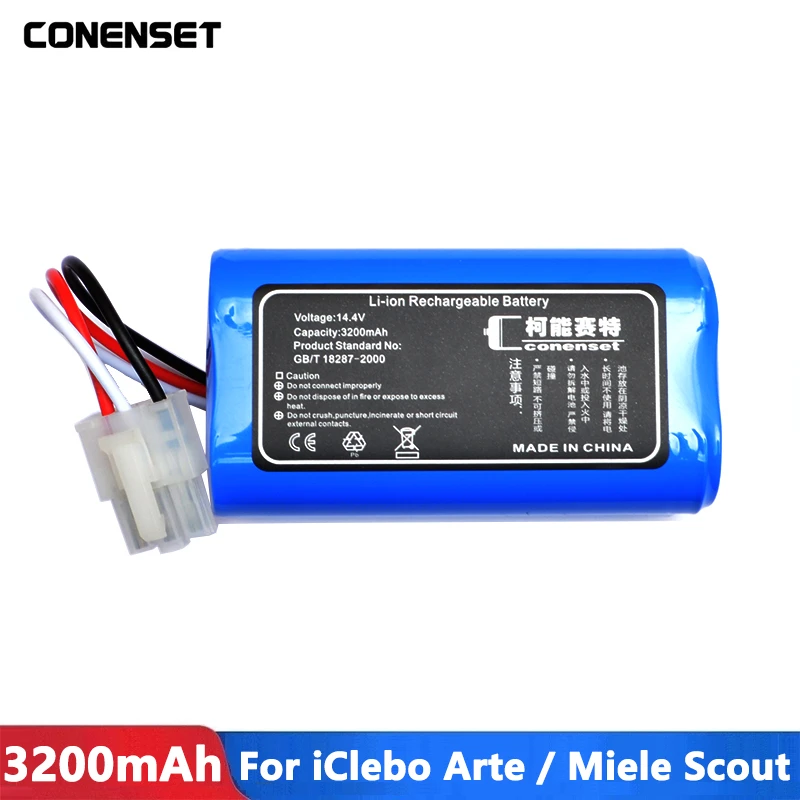 Miele Battery Vacuum Cleaner | Miele Scout Rx1 Battery | Parts Miele Vacuum - 3200mah - Aliexpress