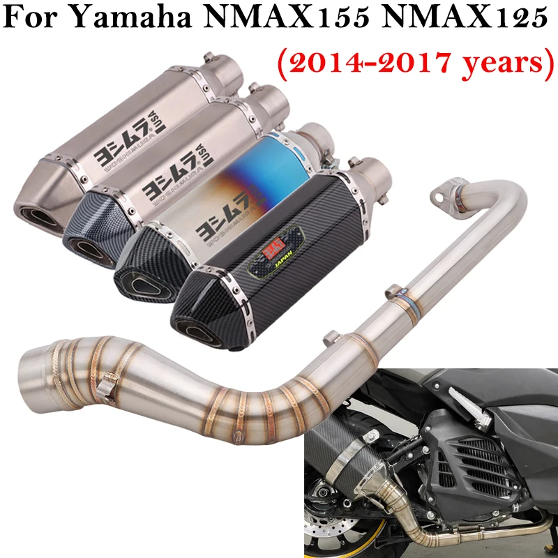 For-Yamaha-NMAX125-NMAX155-NMAX-125-155-2014-2017-Full-System ...