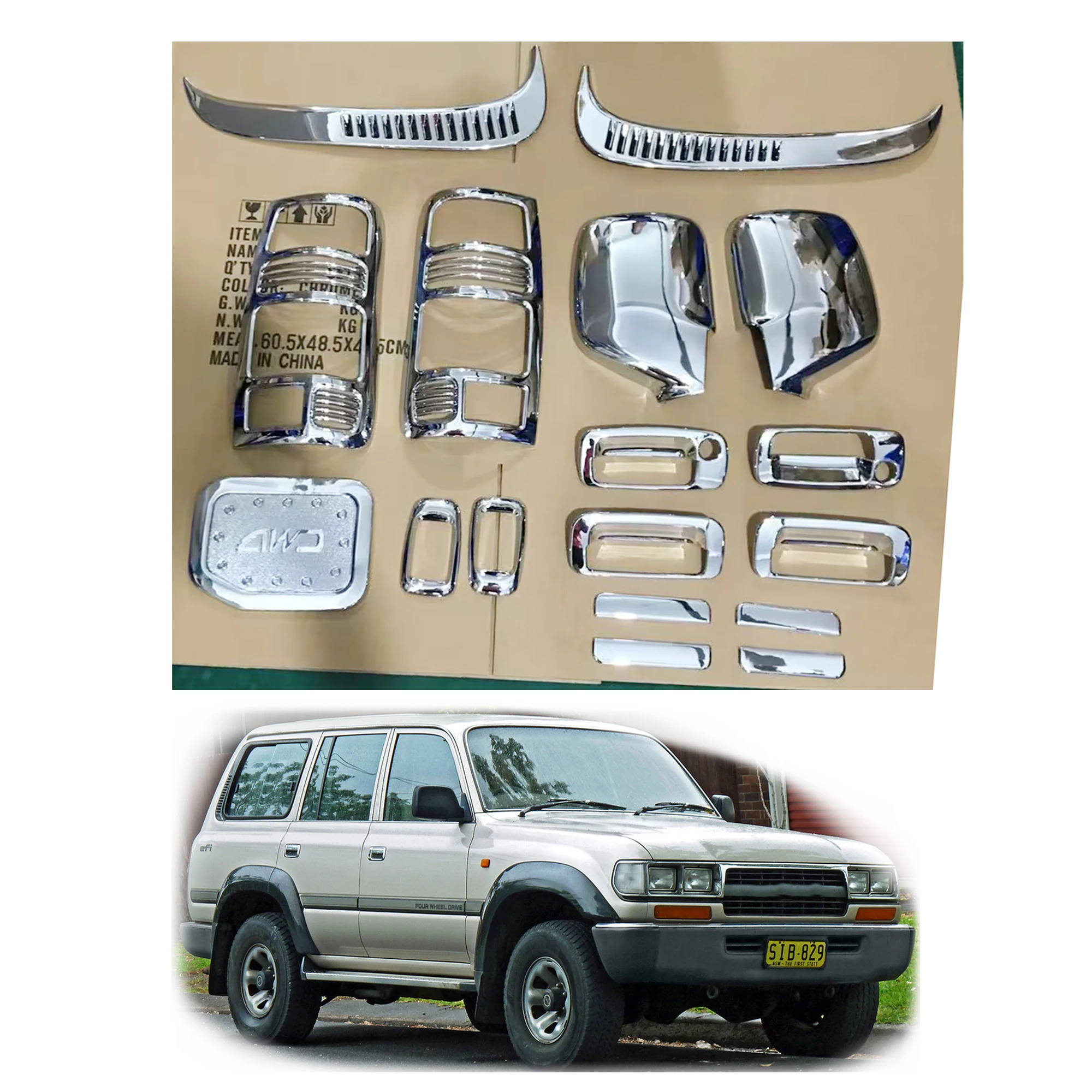For-Toyota-Land-Cruiser-FJ80-LC80-4500-Autana-Brand-Car-Modification ...