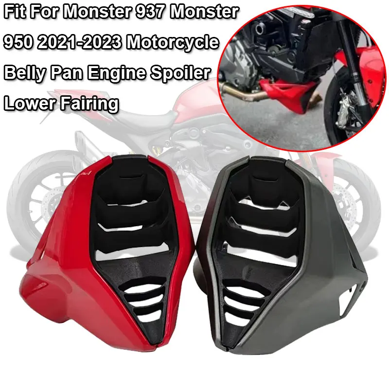Motorcycle-BellyPan-Engine-Chassis-Spoiler-Fit-For-DUCATI-Monster-937 ...