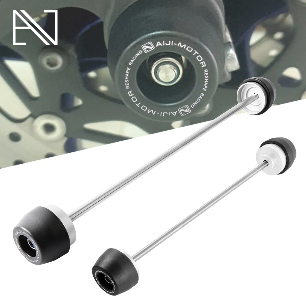 Motorcycle-Accessories-Front-Rear-Wheel-Axle-Fork-Crash-Slider-for ...