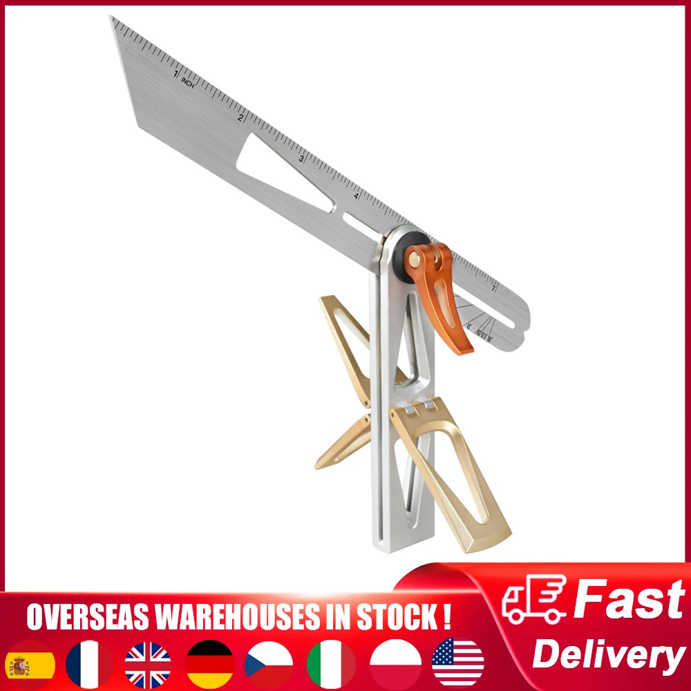 Woodworking-Scriber-Ruler-High-Accuracy-T-Shape-Multi-Angle-Scribing ...