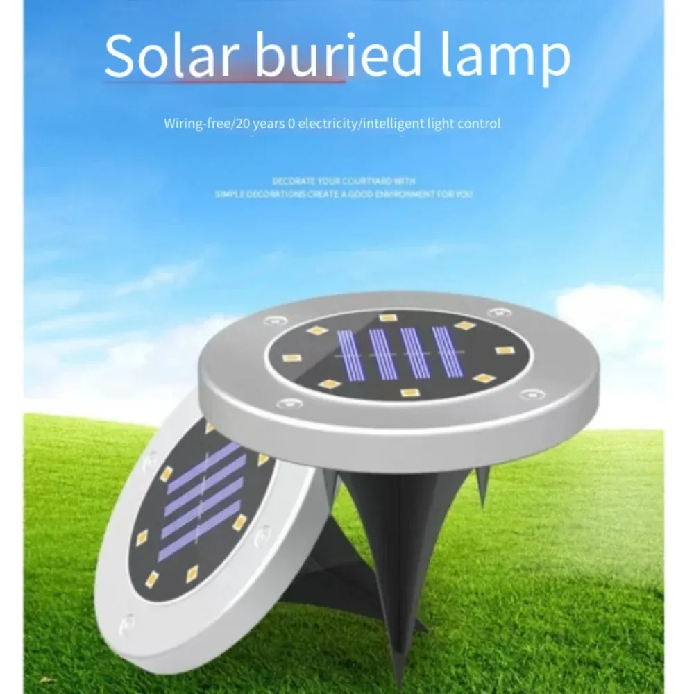 Solar LED floor light outdoor lawn light for lawn decoration garden ...