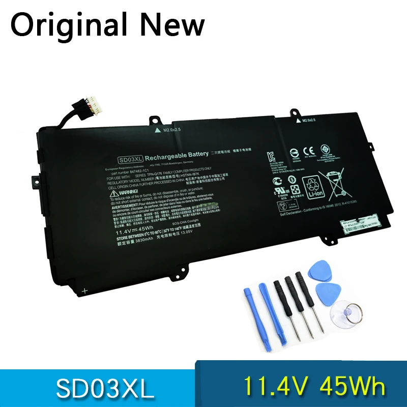 Bater-a-SD03XL-Original-para-HP-Chromebook-13-G1-HSTNN-IB7K-OB1R-847462 ...