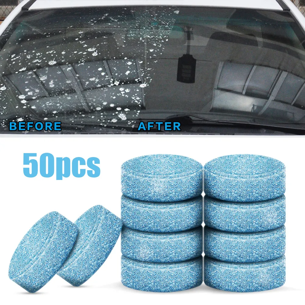 20-50Concentrated-Tablets-Detergent-Car-Windshield-Cleaning ...