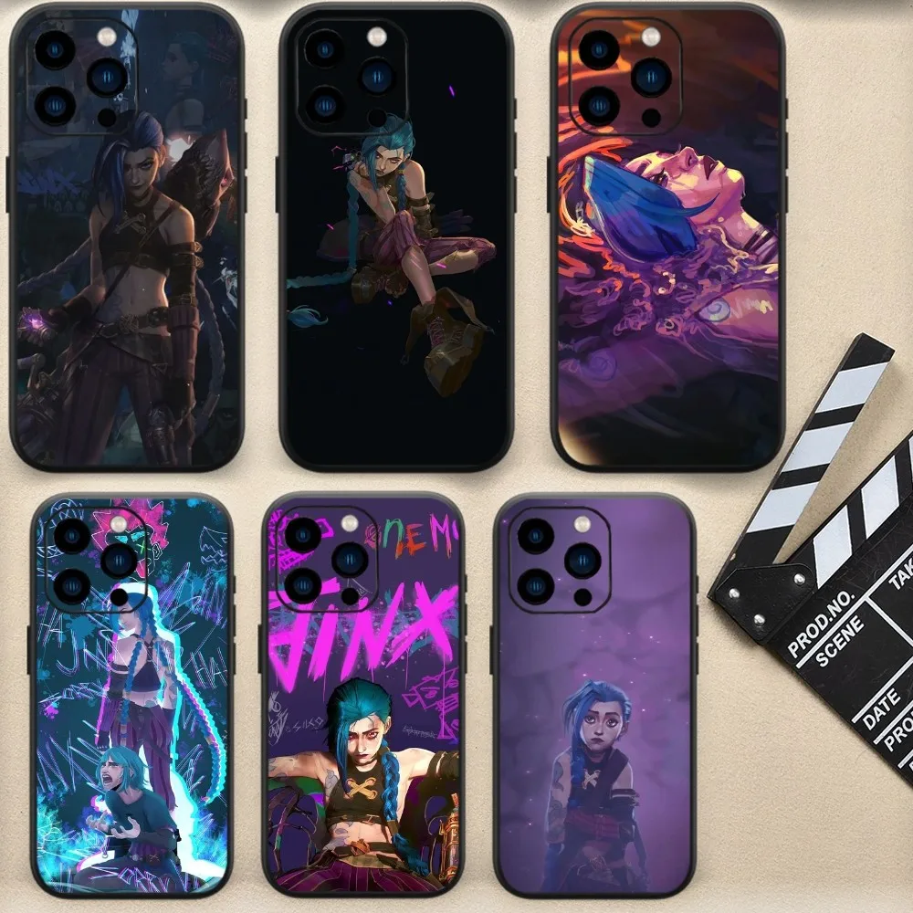 Arcane-LOL-JINX-Phone-Case-For-Samsung-Galaxy-S22-S23-S24-Ultra-S20-S20 ...