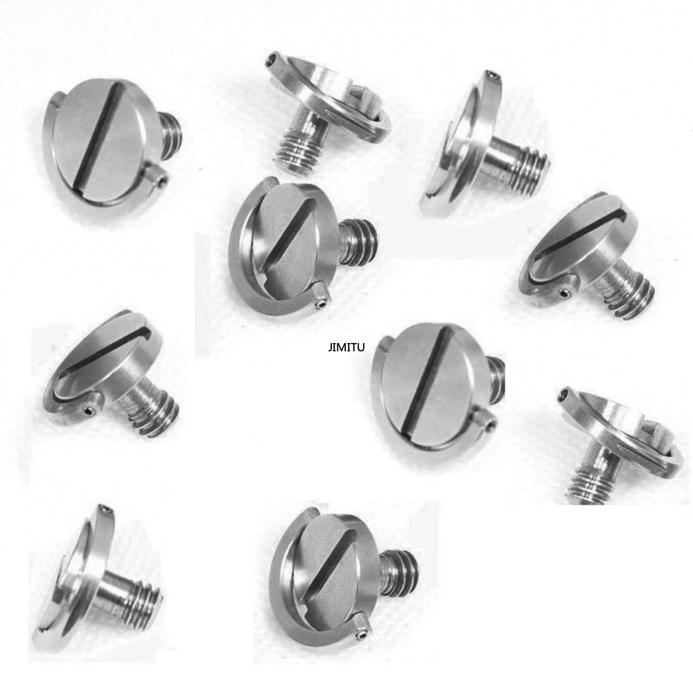 5-10PCS-D-Shaft-D-ring-1-4-Inch-Thead-Camera-Mounting-Screw-Adapter-for ...
