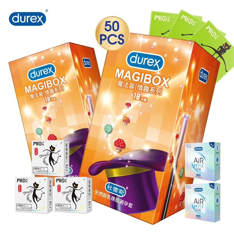 Durex-Magic-Condoms-Spike-Ice-Fire-Natural-Rubber-Big-Particle-Thread-4 ...