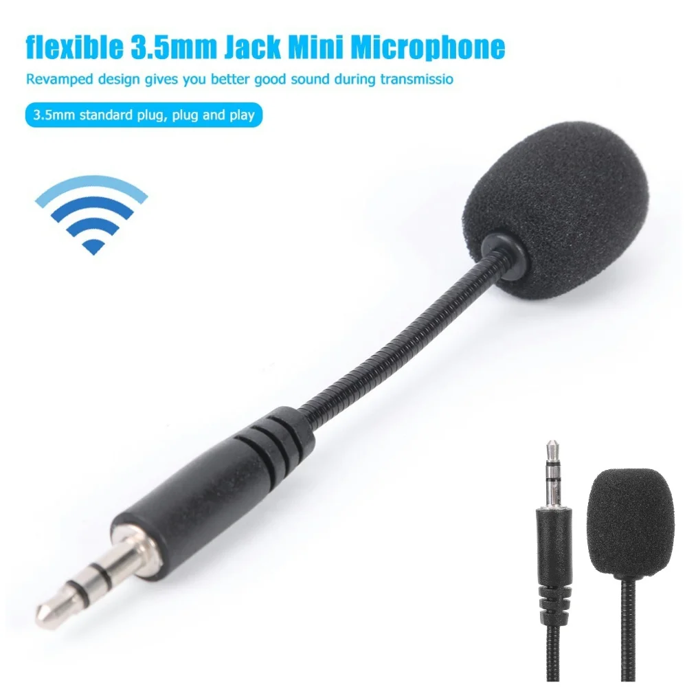 Mini-3-5mm-Jack-Flexible-Capacitance-Microphone-Mic-for-Mobile-Phone-PC ...