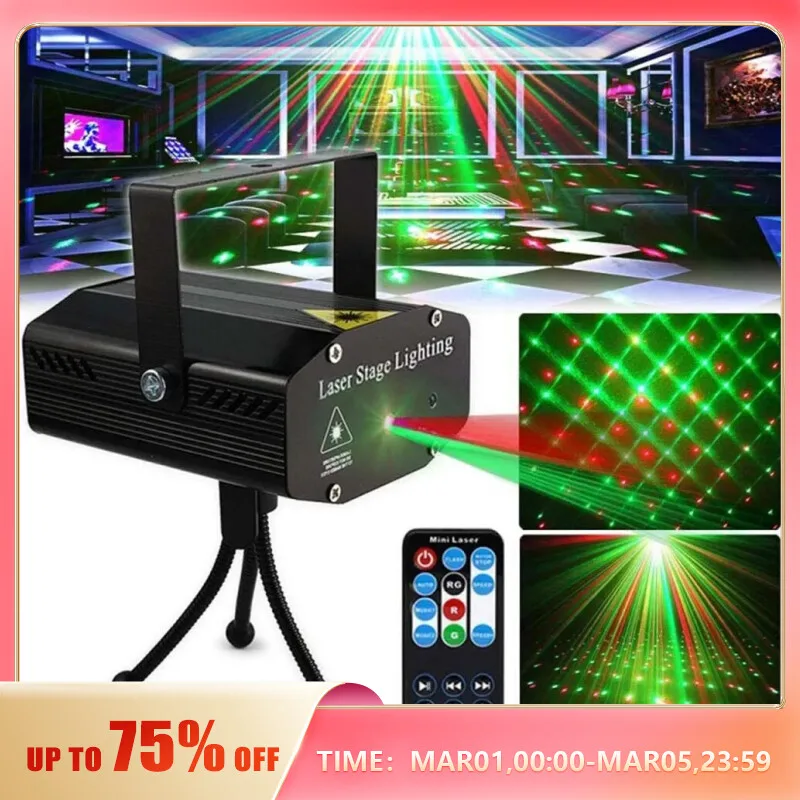 Portable-Remote-Control-LED-Stage-Light-DJ-KTV-Disco-Lamp-Projector ...