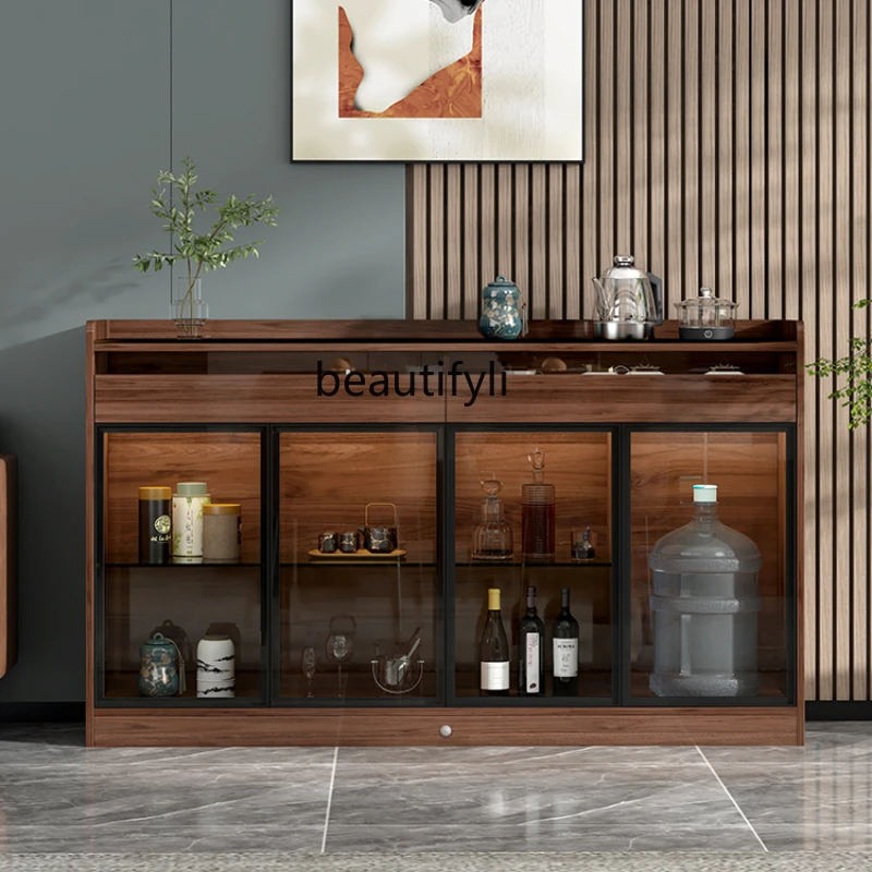 Stone-Plate-Sideboard-Cabinet-Tea-Cabinet-Home-Storage-Cabinet-Living ...