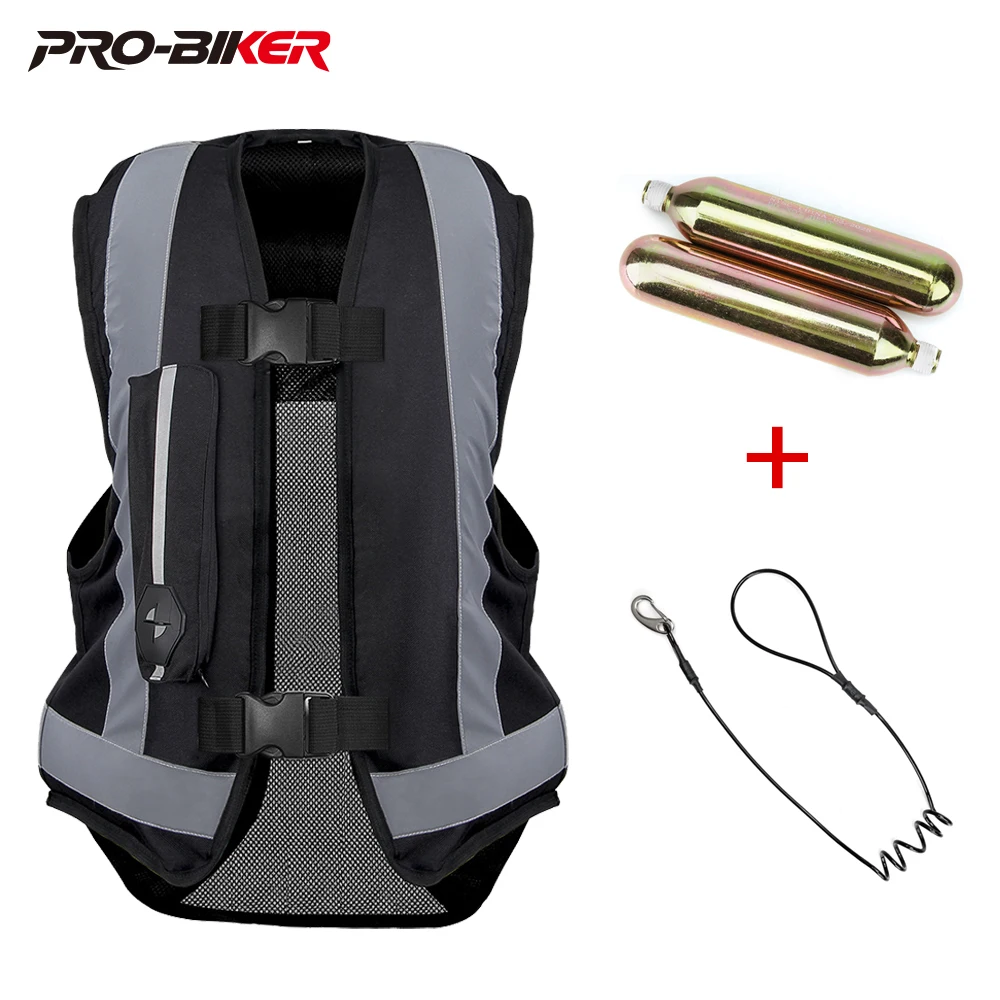 Motorcycle Airbag Vest Anti-Fall Motocross Racing Clothing Night ...