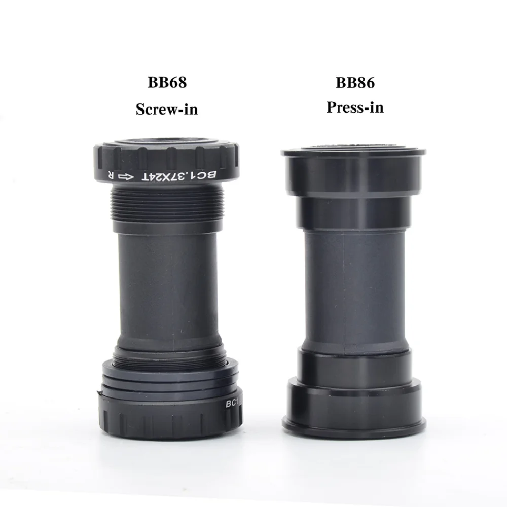 F-YUZHE-BB86-68-Bicycle-Axle-Adapter24mm-Axle-Crank-Sprocket-Set ...