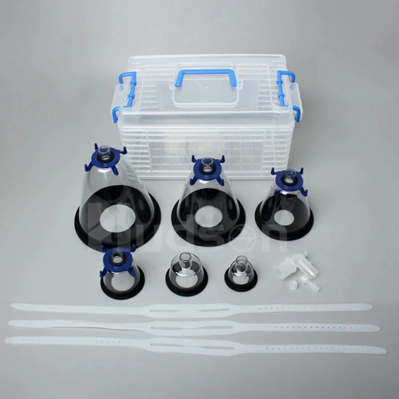 Veterinary Anesthesia Mask Animal Dog Cat Manual Resuscitator Masks Vet ...