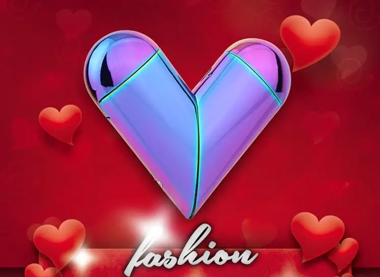 Heart-Shaped-Dual-use-Deformation-USB-Charge-Metal-Electronic-Lighter ...